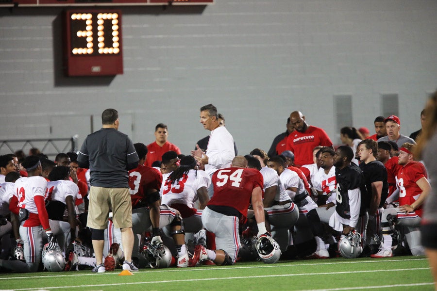 Photo Gallery: Ohio State's first full pads spring practice