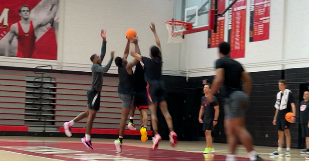 Maryland Basketball Scoop: Queen's Secret Weapon | Notes from Practice ...