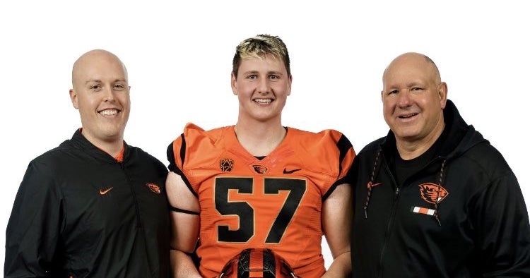 3* OL Levi Rogers stops by Oregon State for unofficial visit