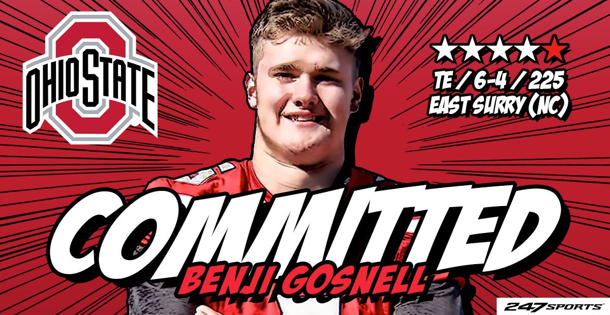 Four-star TE Benji Gosnell commits to Ohio State