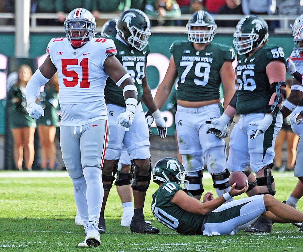 Sights and Sounds: Buckeyes overwhelm Spartans with big plays, swarming ...
