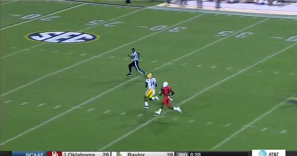 WATCH: Drake Davis scores 87-yard TD