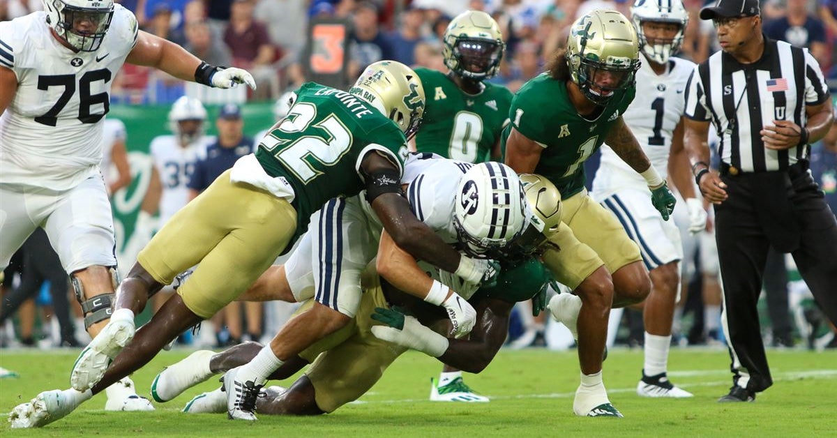 Stat leaders and figures that stood out from USF's loss vs. BYU