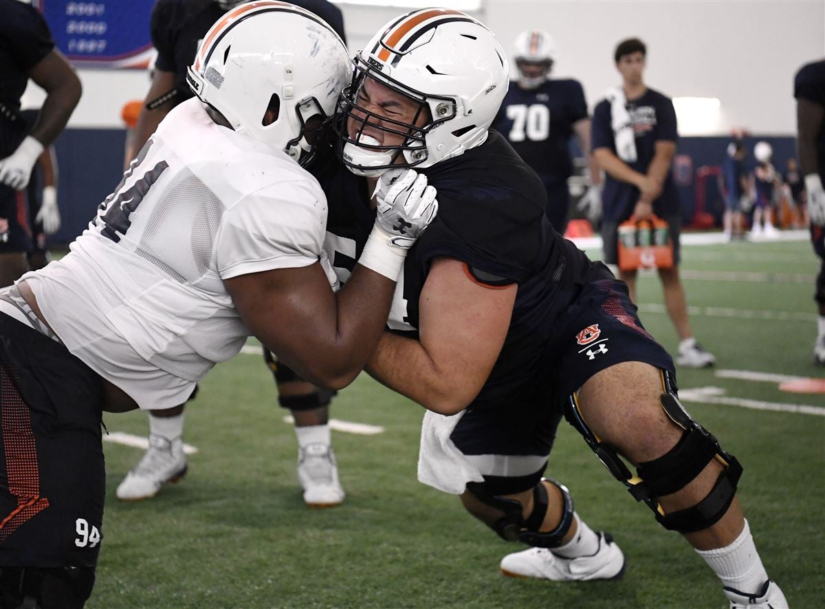 Scenes from Auburn's first contact practice of preseason camp