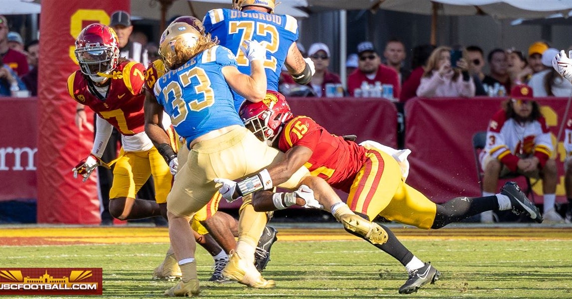 USC participation chart, formation breakdown from Crosstown Showdown ...