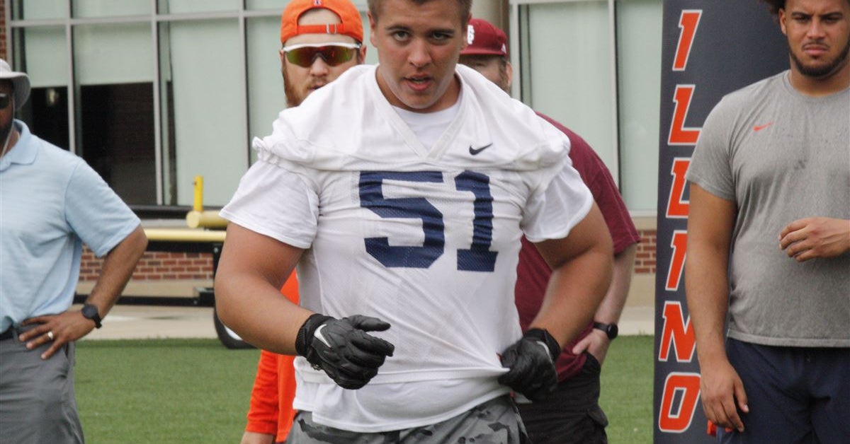 In-state OL Brandon Hansen returning to Illinois on Saturday