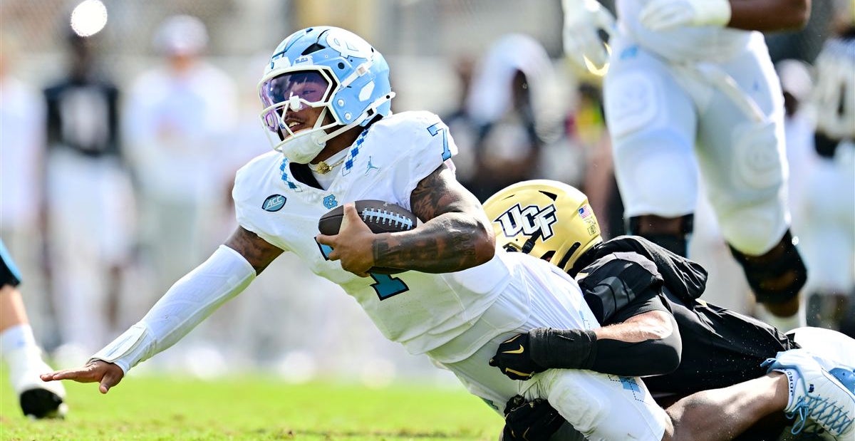 UNC QB Gio Lopez injured vs. UCF; timeline for return unknown