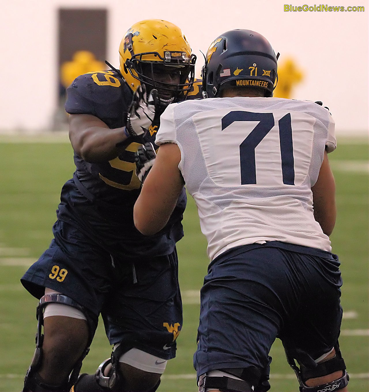 WVU Football Spring Practice Photo Gallery