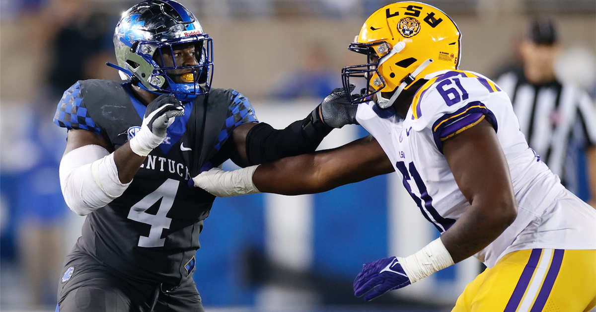 Josh Paschal taken by Lions in second round of NFL Draft