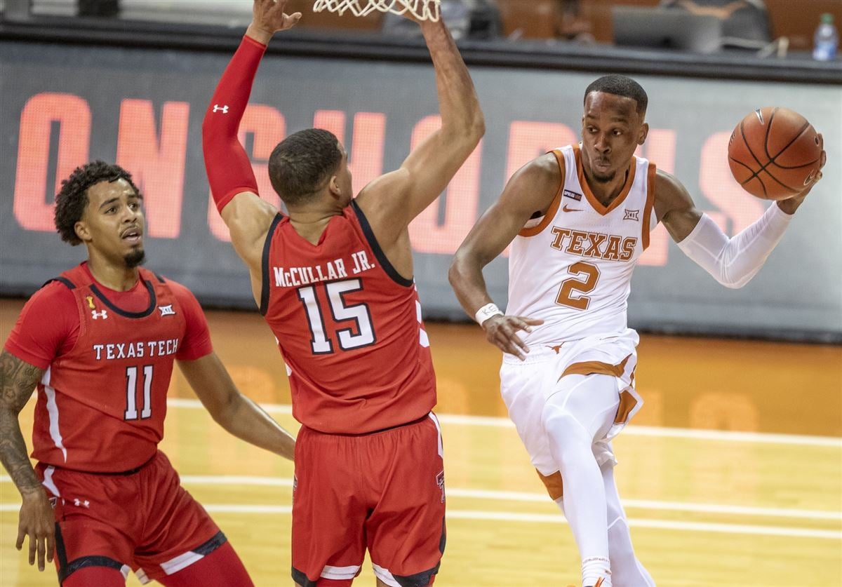 Live Updates: No. 20 Texas Tech vs. No. 13 Texas in Big 12 tourney