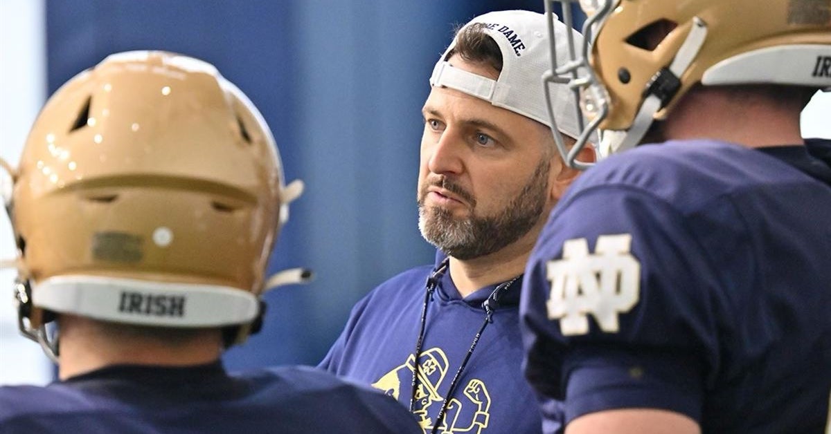 Watch: Marty Biagi "It's Special To Be Back At Notre Dame"