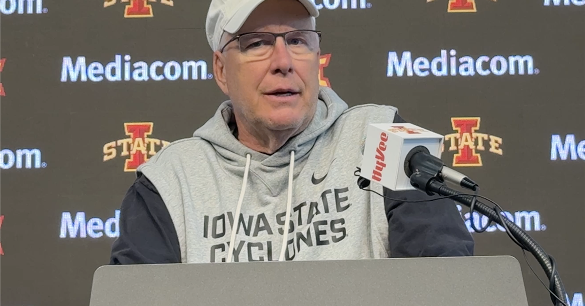 Coach Quotes: Iowa State DC Jon Heacock recaps Iowa State's win over K ...