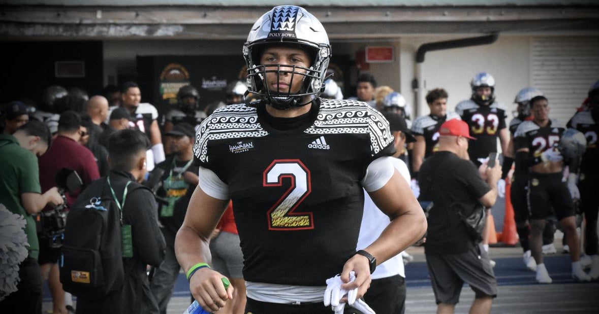 WATCH: Five-star tight end and USC target Duce Robinson Polynesian Bowl ...