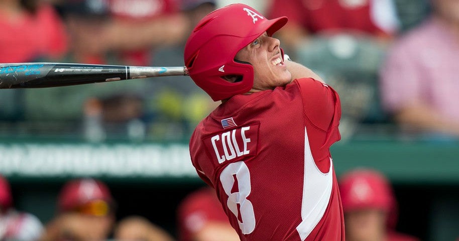 Eric Cole makes minor league debut with Burlington Royals