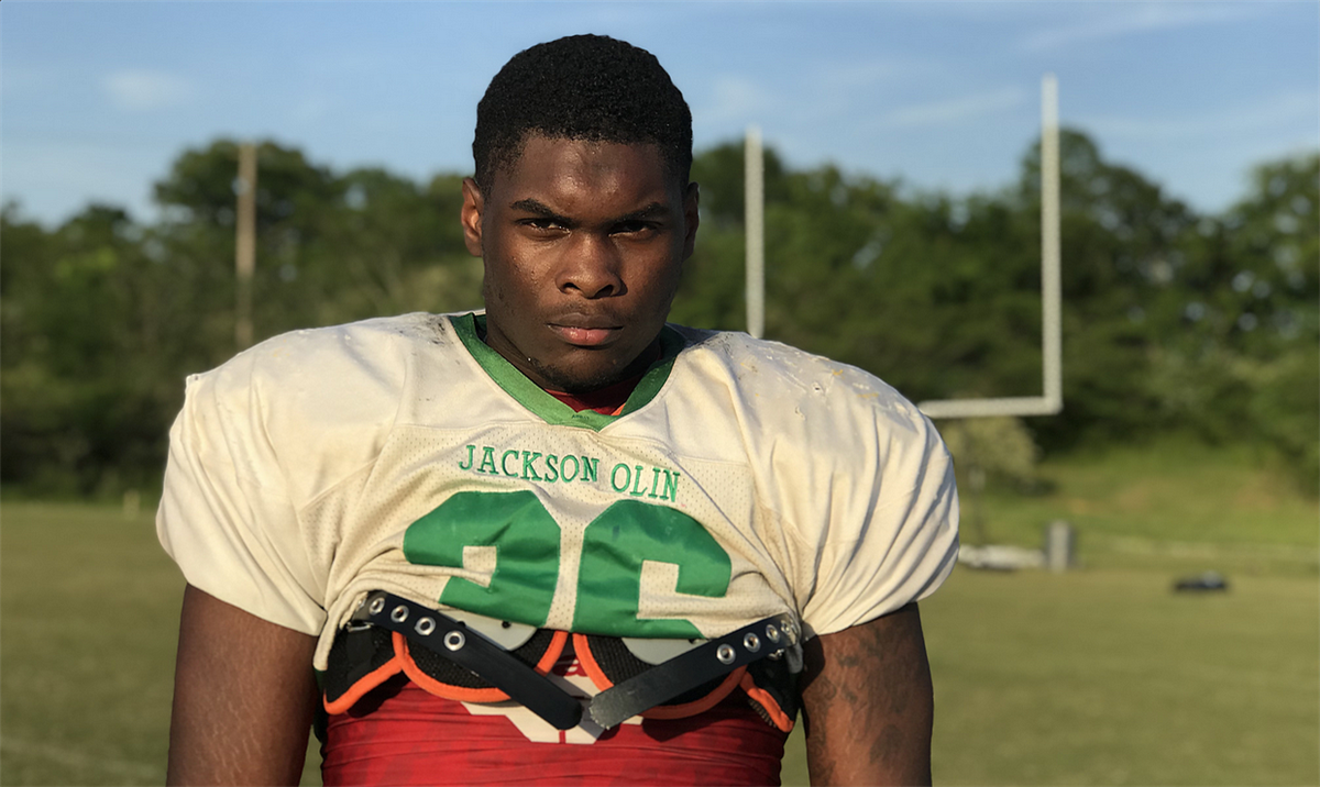 Florida Gator LB commitment Jammal Abrams in action