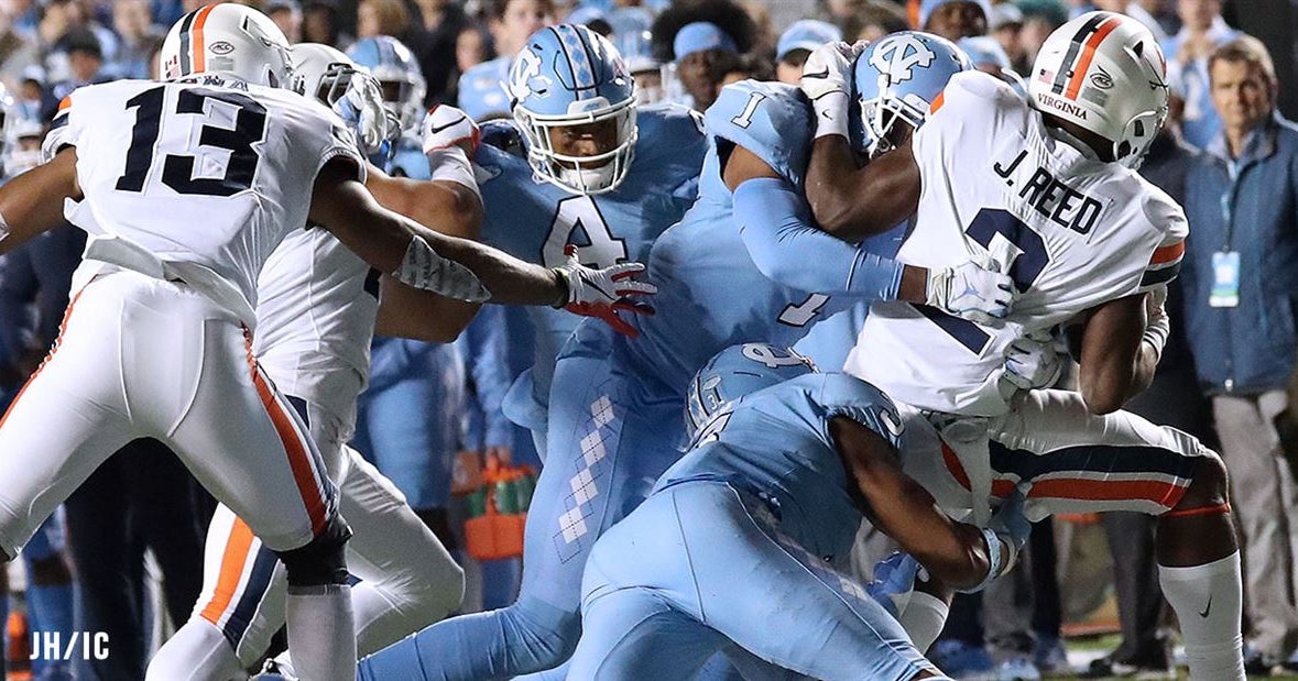 UNC Snap Counts vs. Virginia