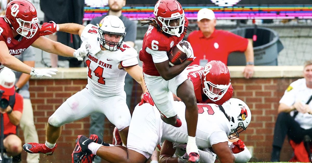 Oklahoma running back Tory Blaylock 'doesn't look like a freshman out ...