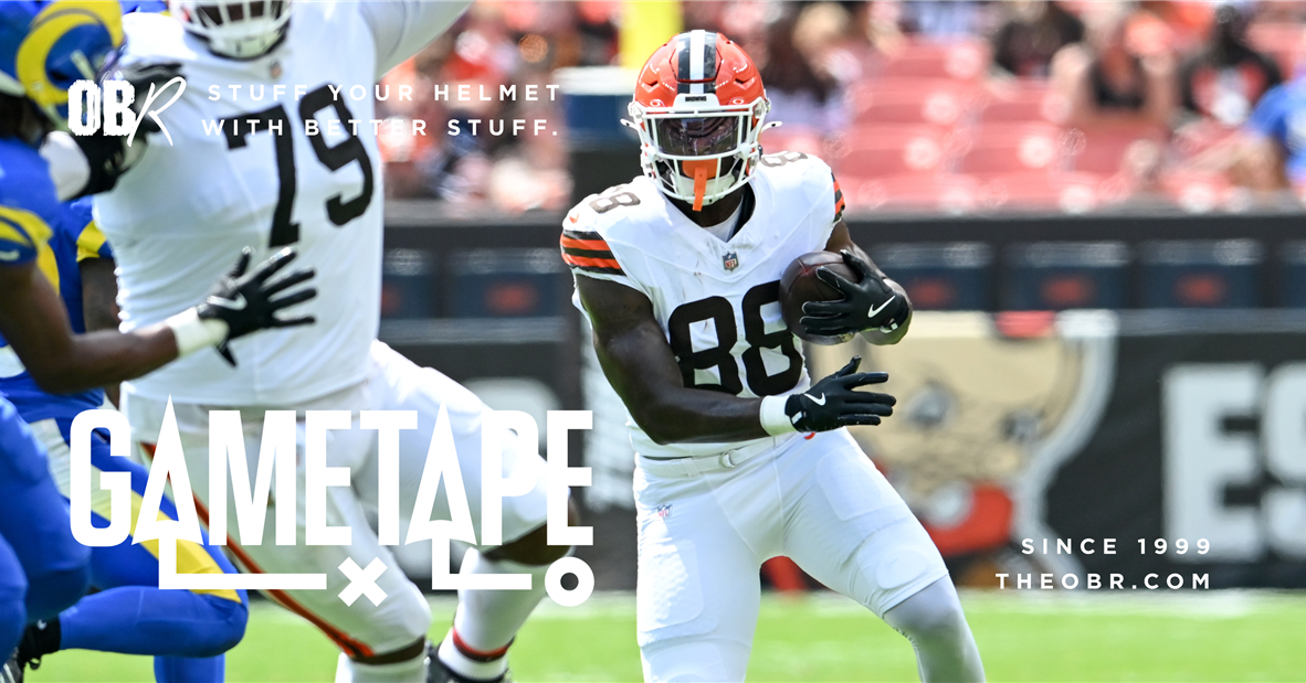 Cleveland Browns Film Room: Harold Fannin Jr. Vs. Kent State