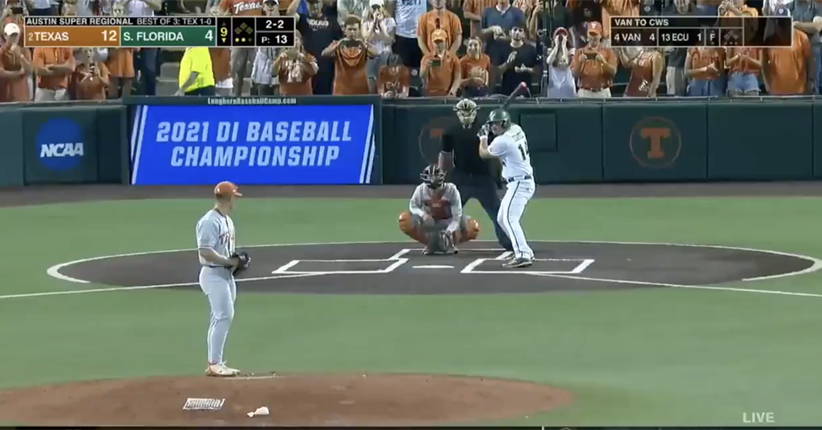 Watch: Texas punches ticket to College World Series for a record 37th time