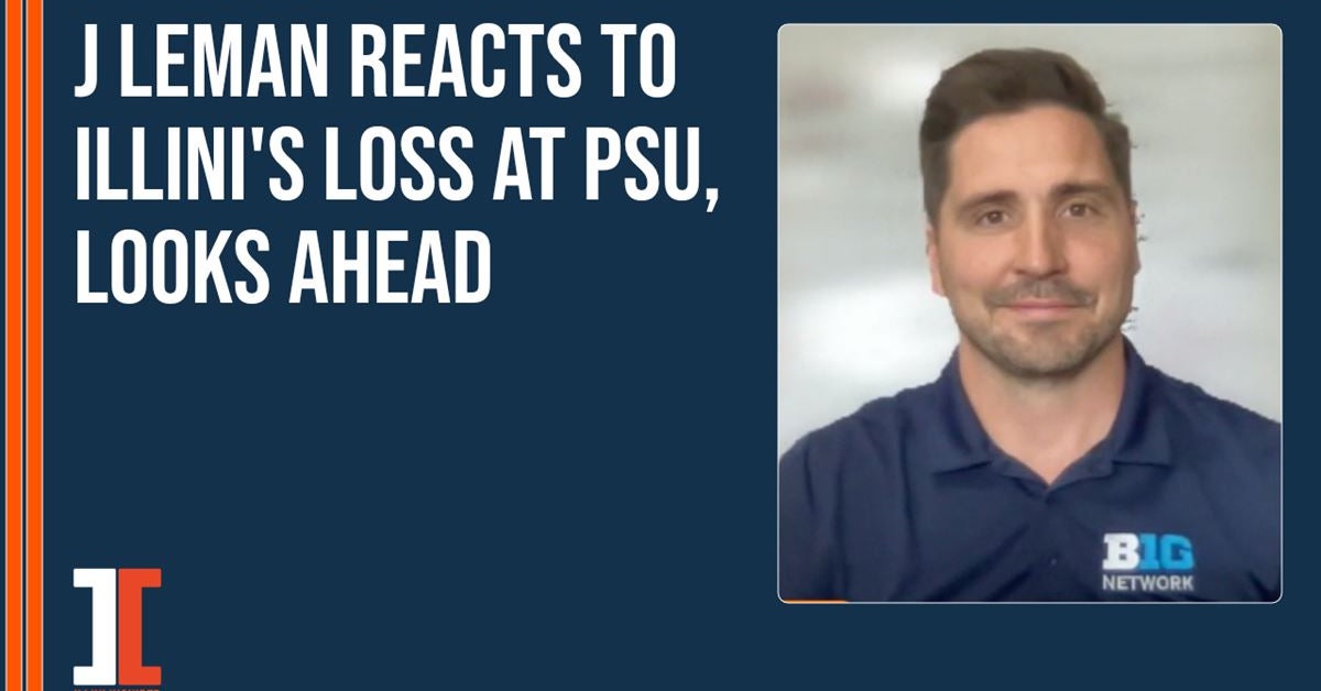 Illini Inquirer Podcast Ep. 867 | J Leman reacts to Penn State loss ...