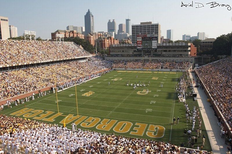 Georgia Tech Leads 45 -13 After 3.