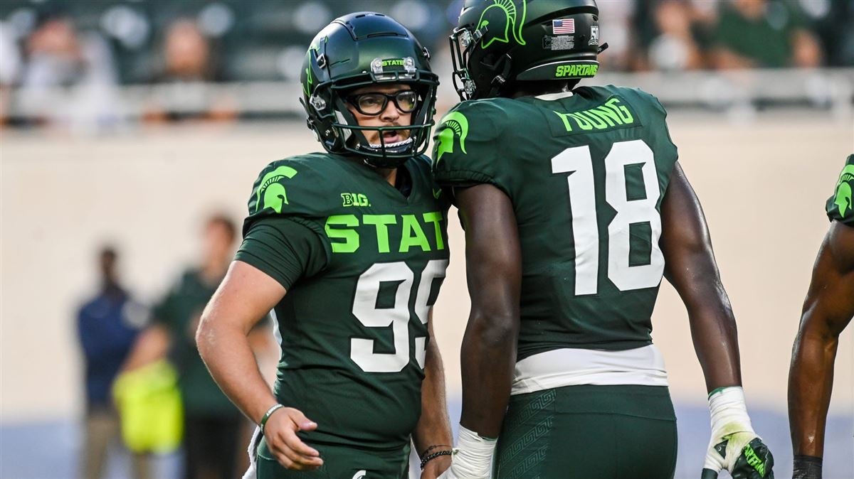 Michigan State P Bryce Baringer nominated for Burlsworth Trophy