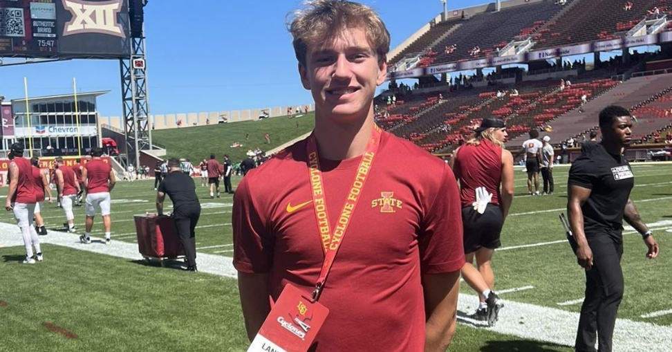 Landon Blum takes second unofficial visit to Iowa State this fall