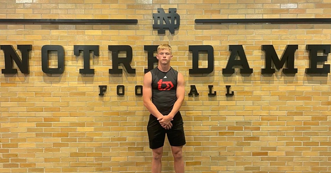 Post Notre Dame Camp Q/A With 2029 LB Austin Phillips