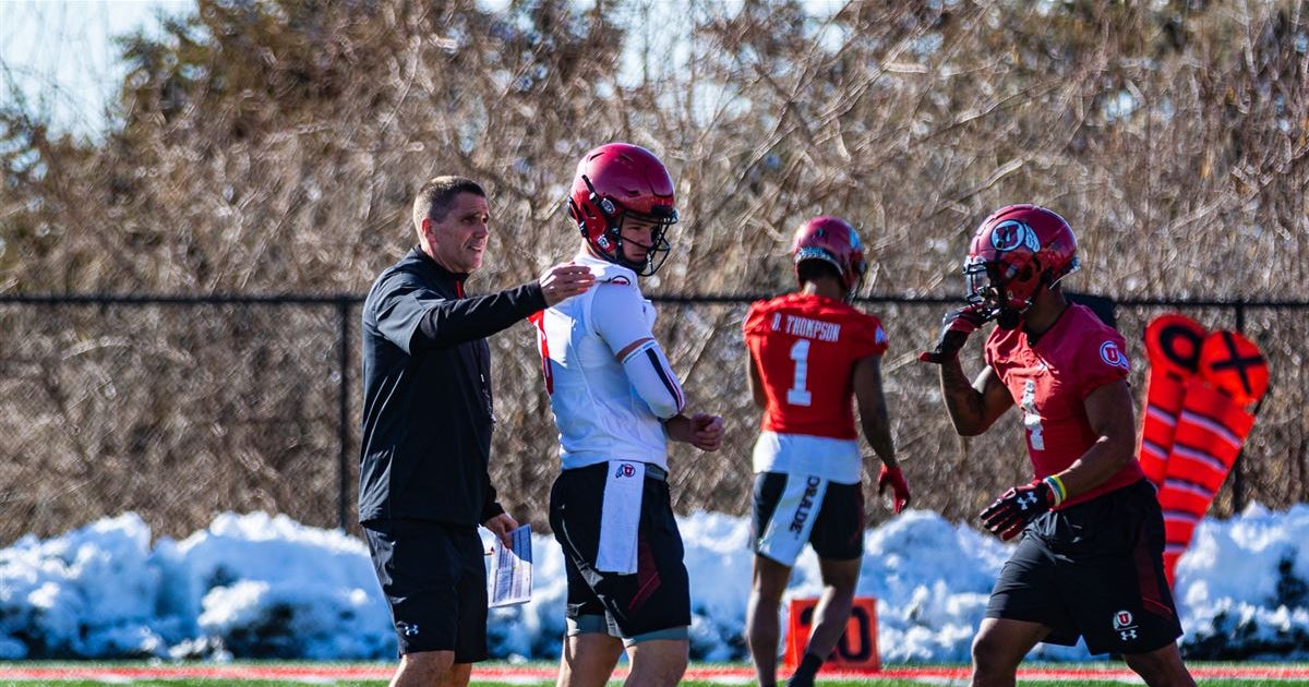 Utes OC Andy Ludwig Impressed with Offense Day One