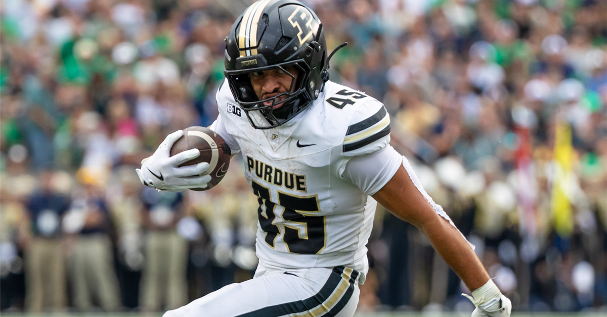 Purdue head coach Barry Odom confirms Devin Mockobee is out for the season