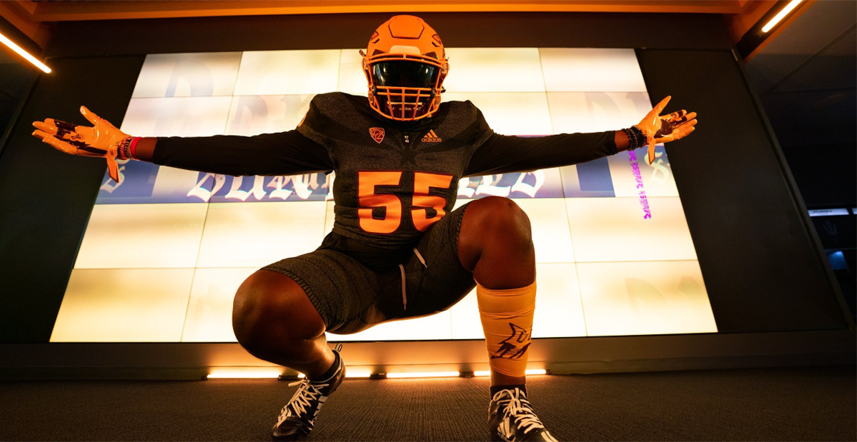OL Andre Roye talks recent official visits to ASU, Penn State
