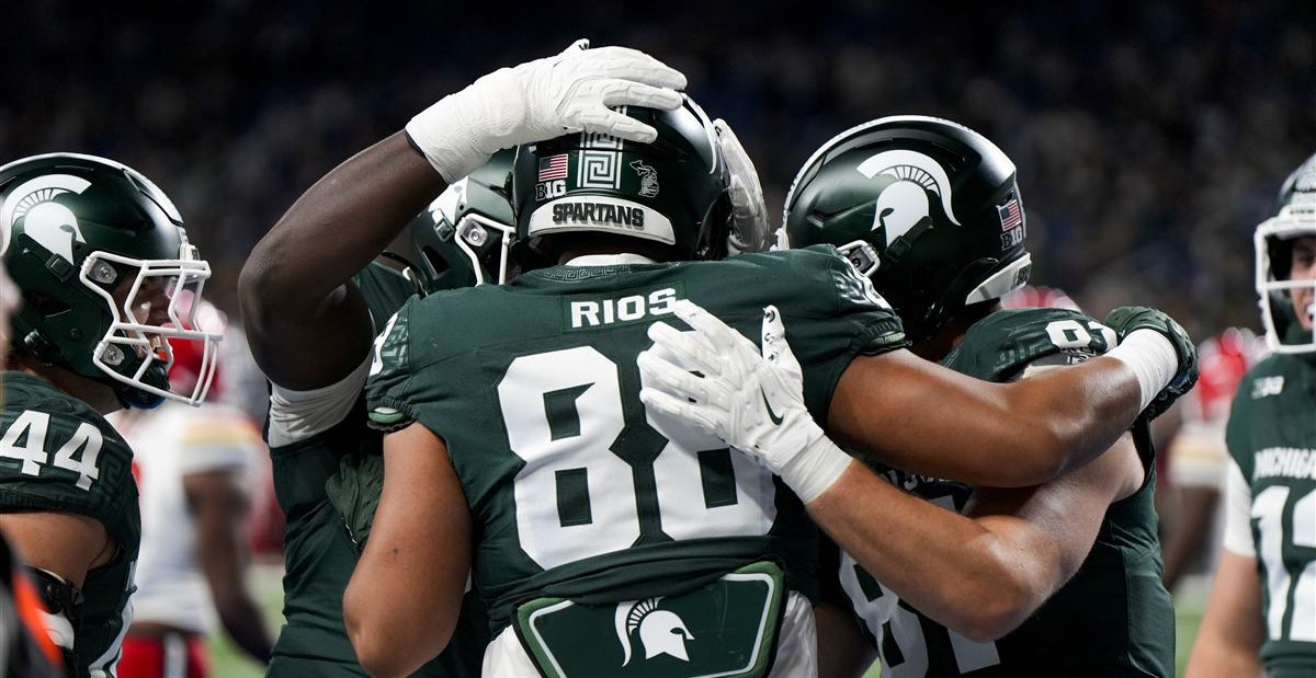 Michigan State downs Maryland to snap 8-game losing streak in season finale