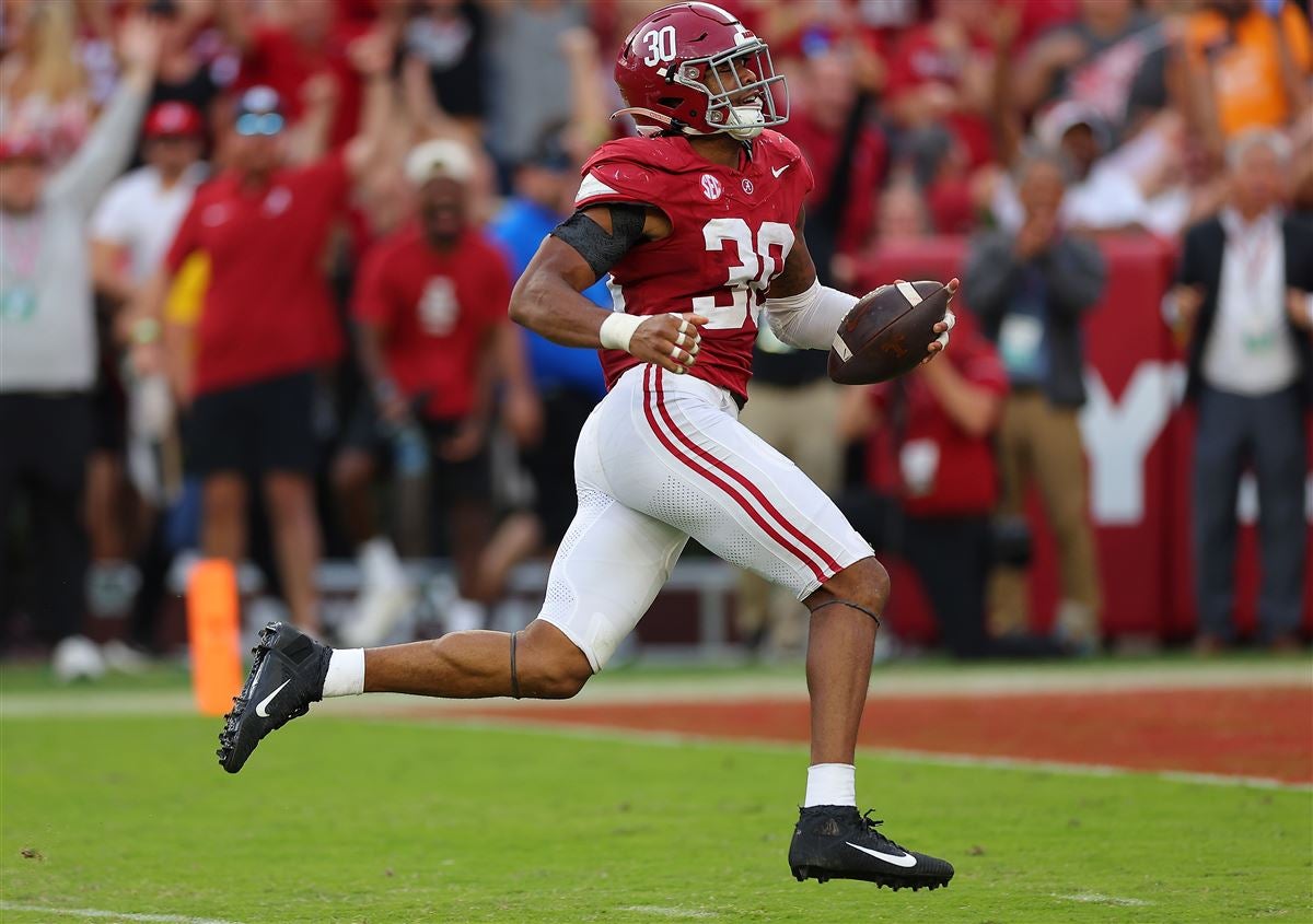 Jihaad Campbell has found a role as Alabama’s third inside linebacker