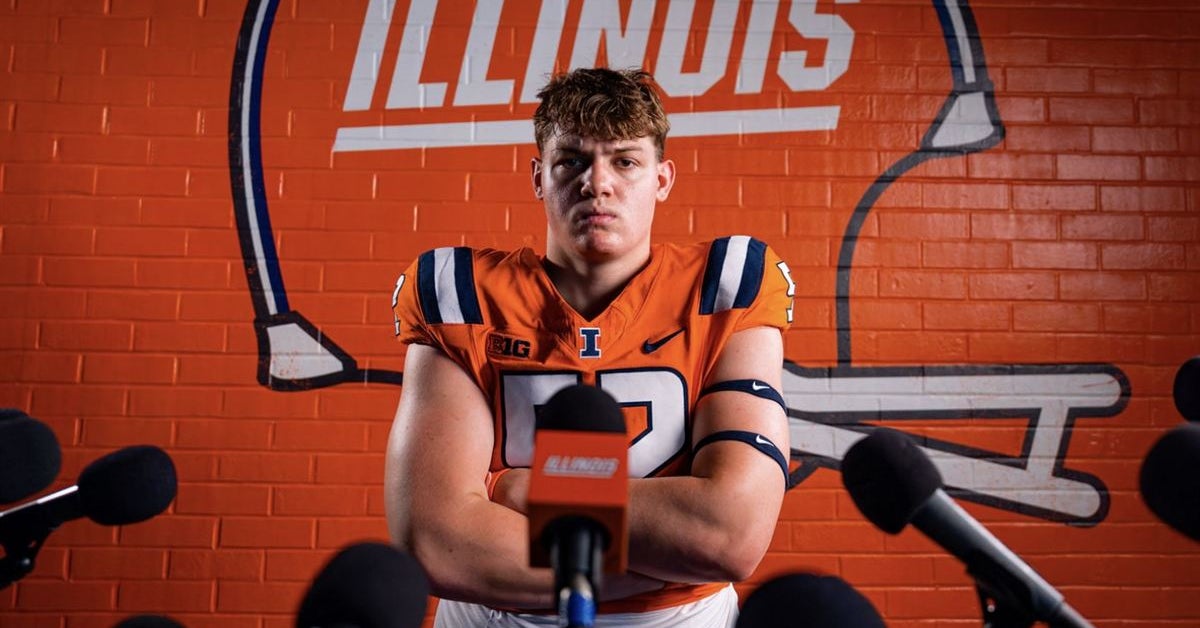 COMMIT: Illini land three-star 2027 Iowa EDGE Ryan Paulsen
