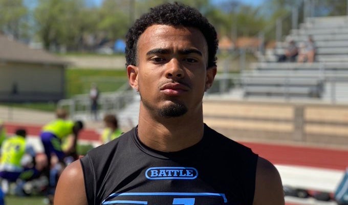 2022 DB Korbyn Green reflects on Kansas camp performance