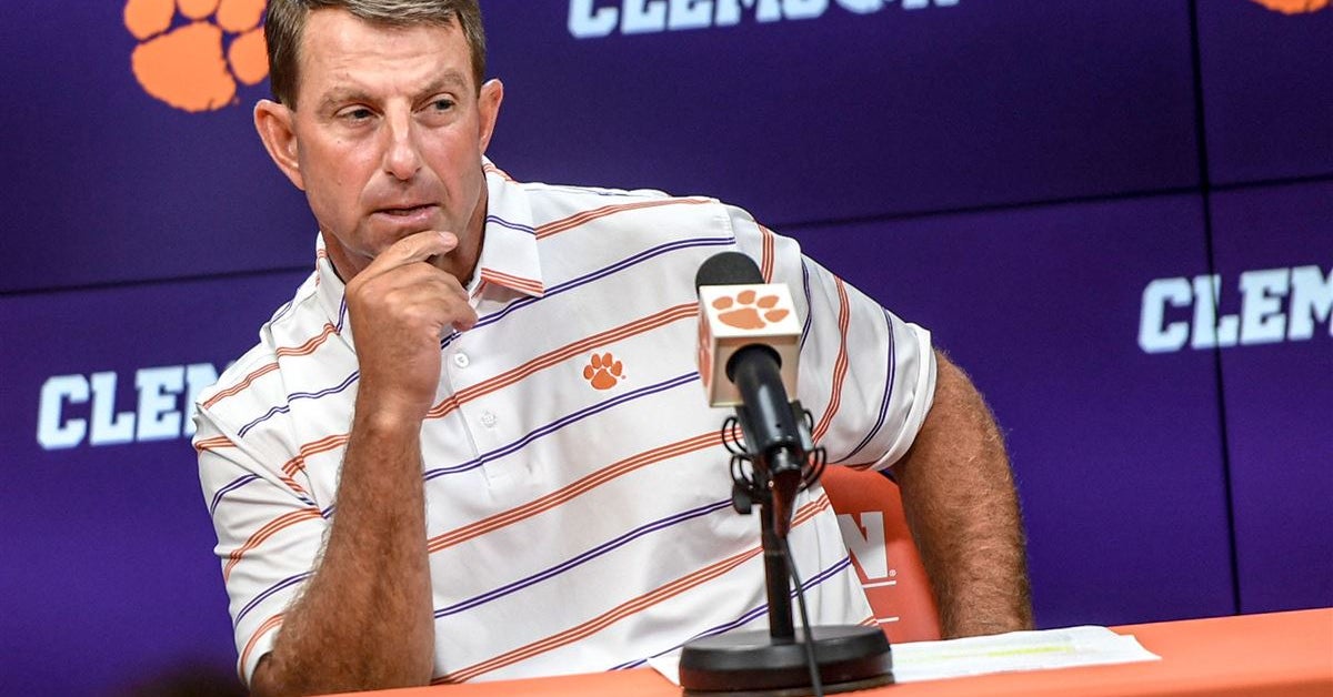 Dabo Swinney ends live calls for radio show after 'Tyler from ...