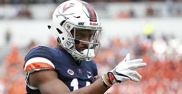 Bears met with Virginia wide receiver Andre Levrone