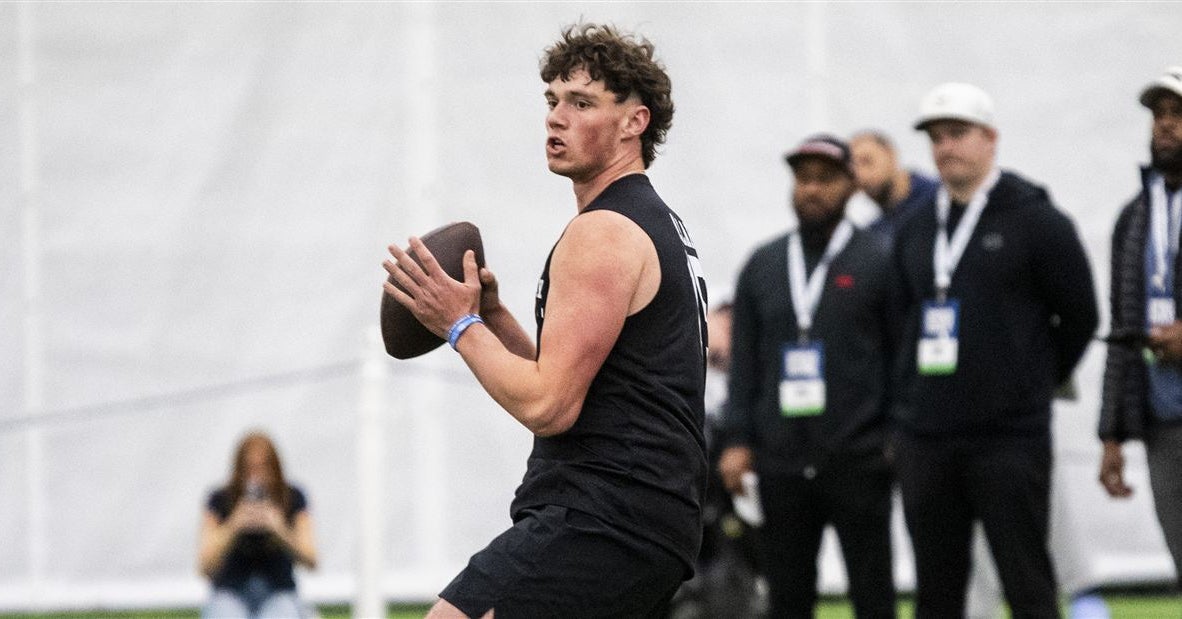 WATCH: Penn State Pro Day highlights of QB Drew Allar before 2026 NFL Draft