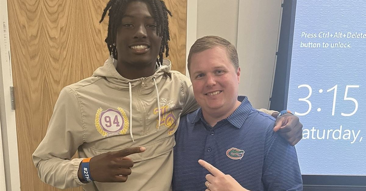 In-state DB Ashton Hampton sets Florida official visit date