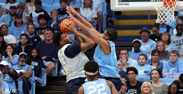 Blue-White Takeaways: Seth Trimble Rises Up, RJ Davis Takes Hard Fall ...