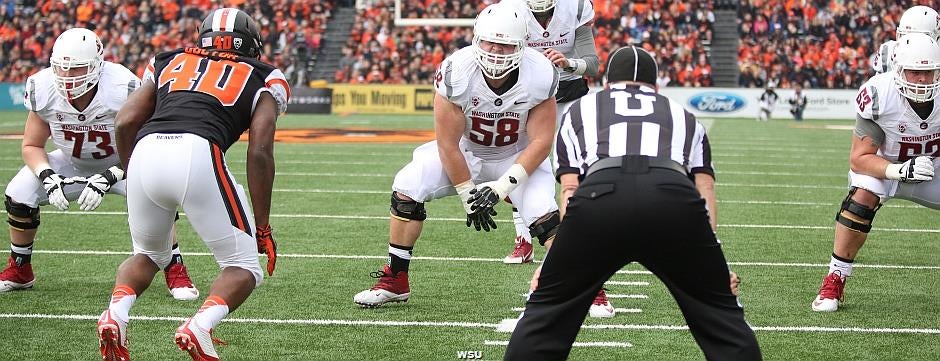 Alex Brink: Dissecting wide splits of WSU OL