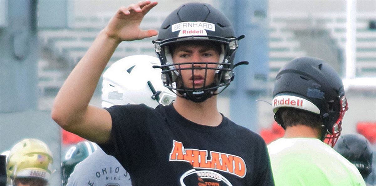 2026 Ashland QB Nathan Bernhard pleased with Ohio State camp experience ...