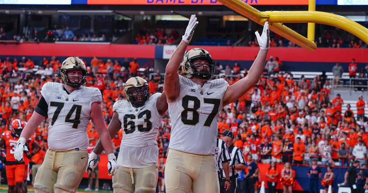 Purdue upsets No. 21 Illinois in Champaign to win the Canon Trophy and ...