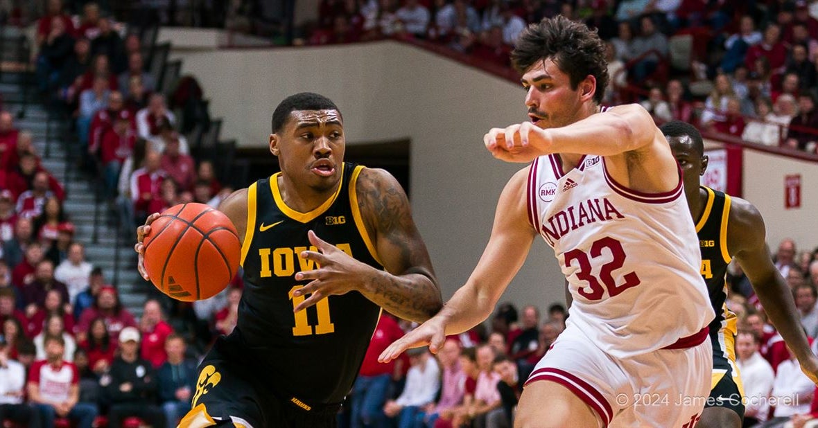 Indiana basketball transfer portal target: Iowa guard Tony Perkins