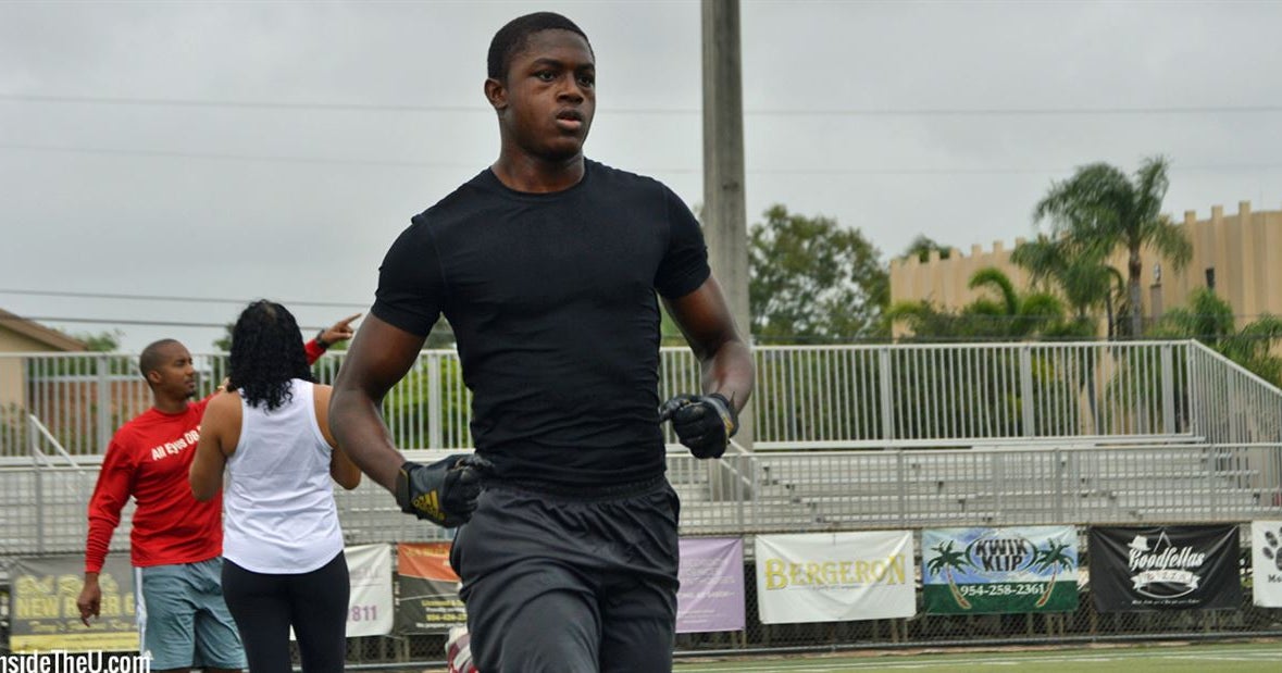 Miami signee DB Jalen Harrell staying busy since winning title