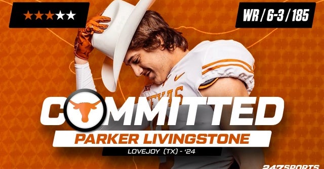 Longhorns reel in Lovejoy wide receiver Parker Livingstone