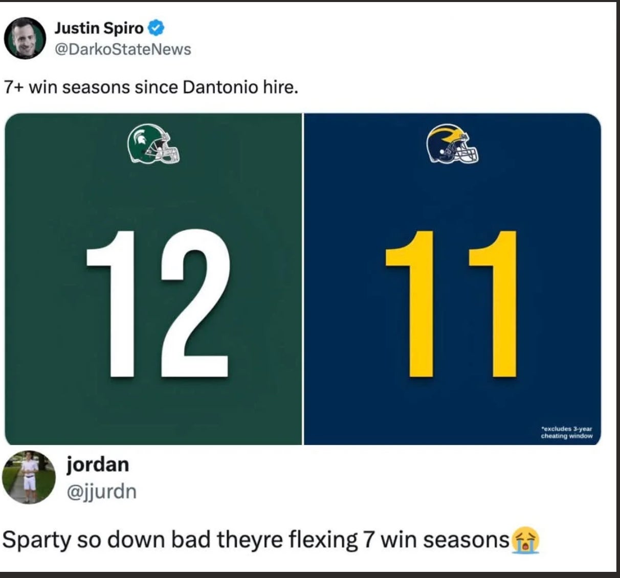 Michigan has a cheating issue…