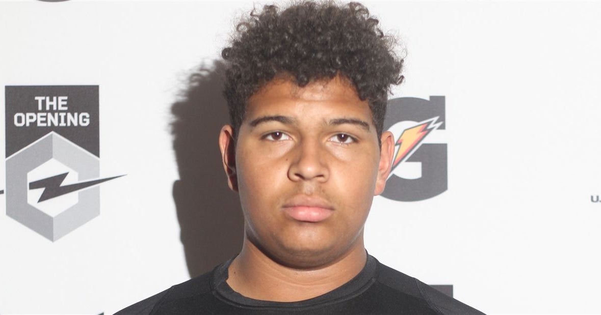 Camp highlights of new Texas Tech OL commit Caleb Rogers