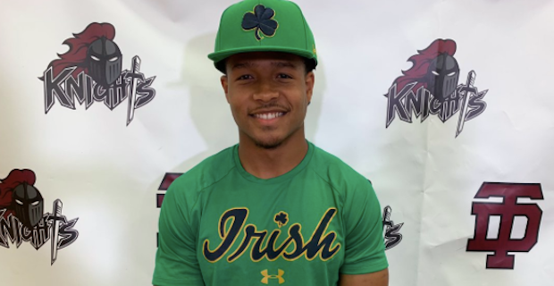 Chris Tyree goes in-depth on why he committed to Notre Dame