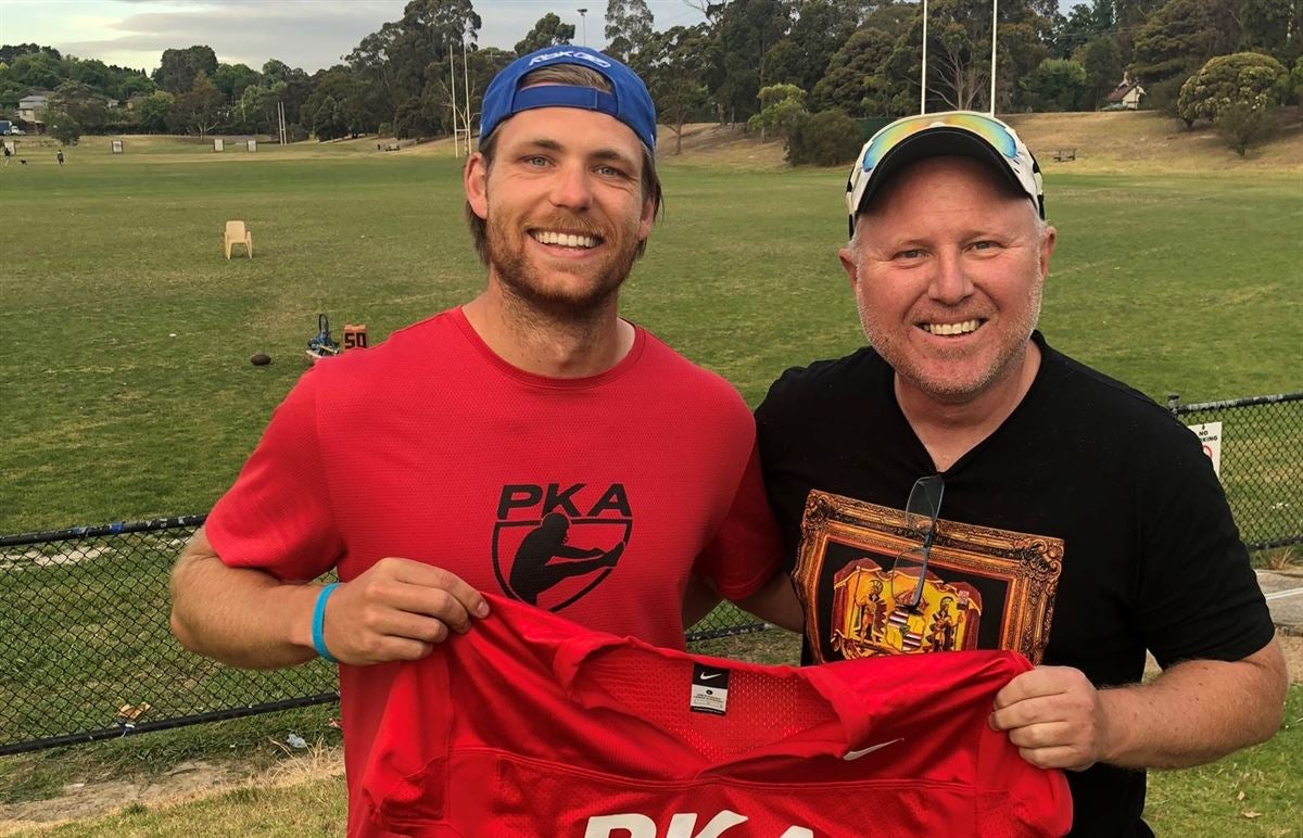 Australian punter Mark Crawford details his journey to Minnesota